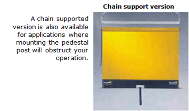 Roll Up Welding Screens by AKON Skirting and Bellows