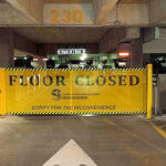 Industrial Retractable Barrier AKON Skirting and Bellows Model SB-3000