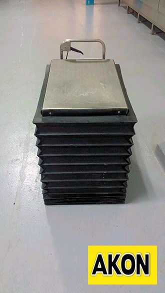 Lift Table Guards from AKON Skirting and Bellows